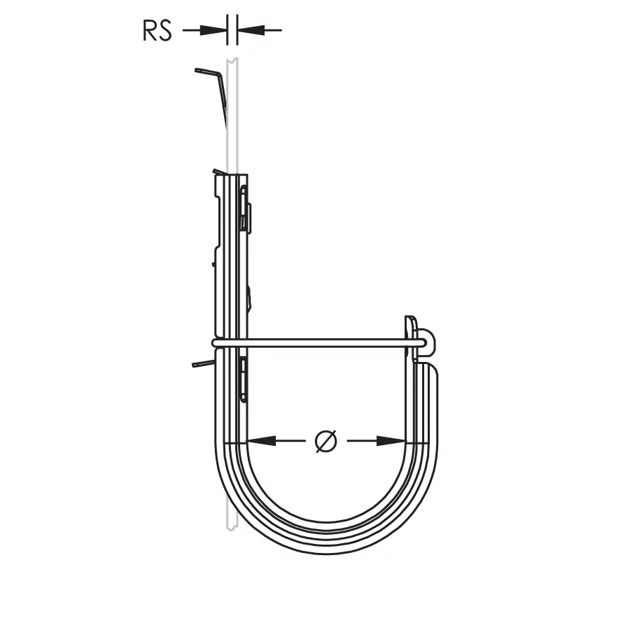CAT32HP4Z34 Cat HP 2" J-Hook with Multi-Function Clip (Sold ...