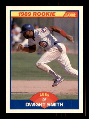 1989 Baseball 1989 Score Dwight Smith Chicago Cubs #642 RC1 | eBay