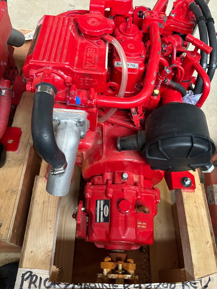 BETA B14 MARINE ENGINE AND TMC60P GEAR BOX | eBay UK