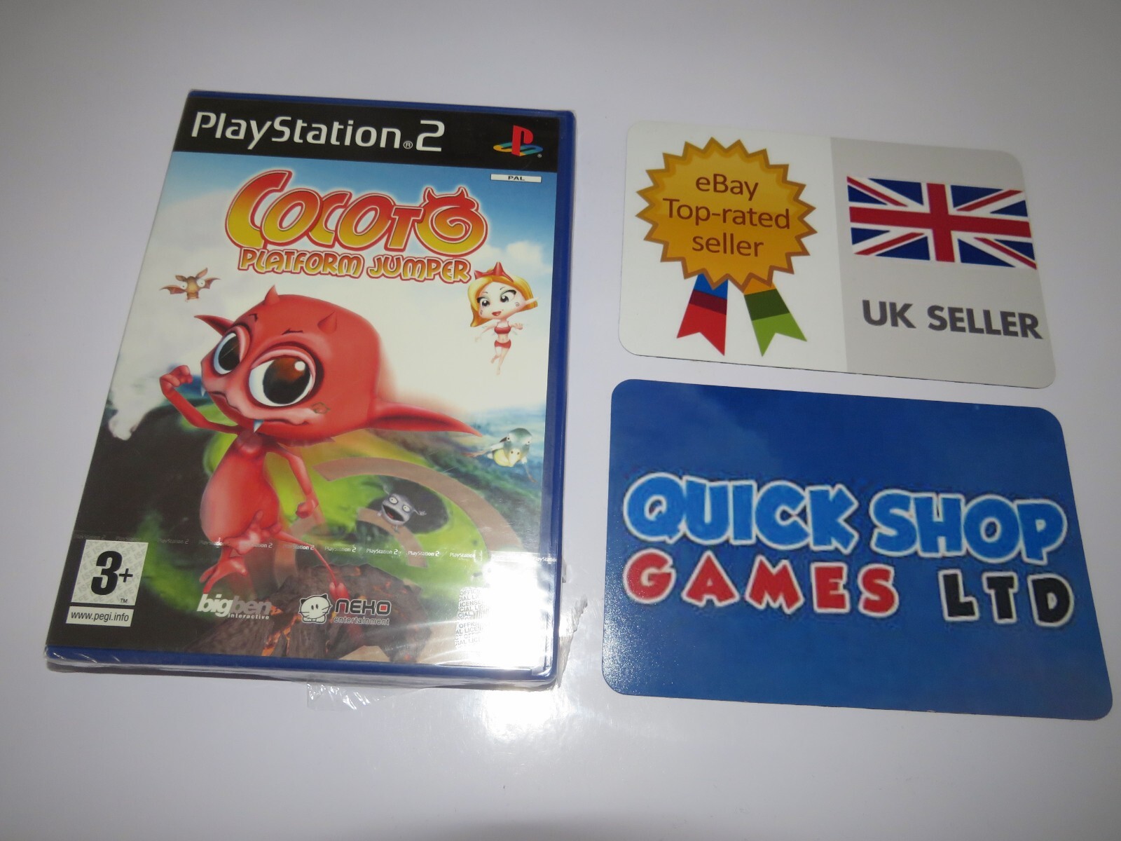 Cocoto platform Jumper PlayStation 2 PAL - Prix - Photo - Présentation