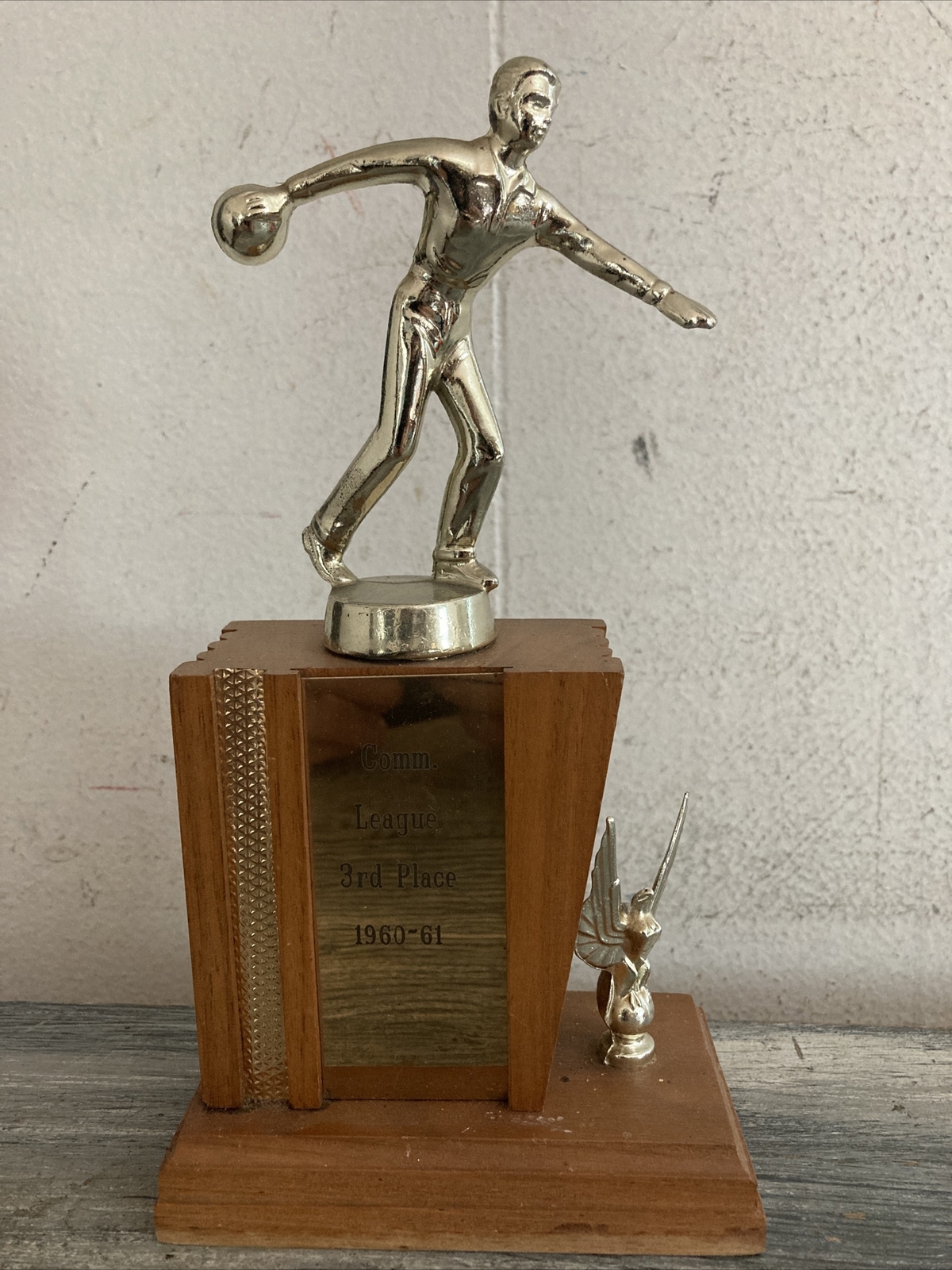 Vintage 1960’s Bowling Trophy 8” | eBay