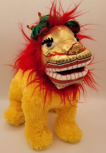 Greatest Show On Earth Lion Chinese Dragon Mask Plush Toy Stuffed ...