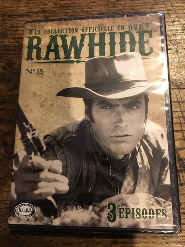 COLLECTION RAWHIDE ... DVD N°35 ( épisodes 103 à 105 ) ... CLINT ...