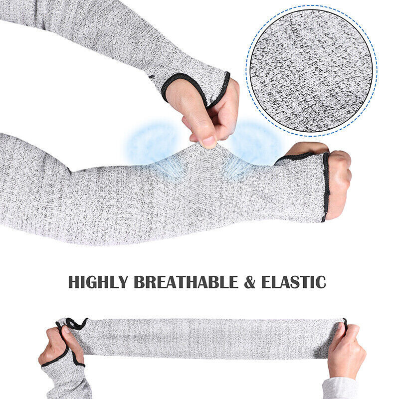 Tactical Wire Cut Proof Arm Guard Bracers Pair of Stab Resistant ...