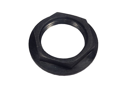 1-1/4" BSP Plastic Flanged Back Nut for Wash Hand Basin/Bathroom Sink ...