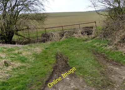 Photo 12x8 Blocked off gate to farmland Thorpe Langton Along Great ...