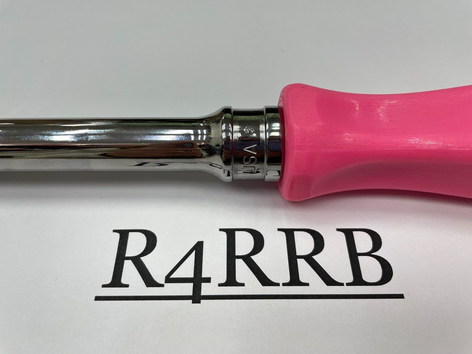 Snap-on Tools USA NOS PINK 1/2" Drive Hard Grip Fixed Head Ratchet ...