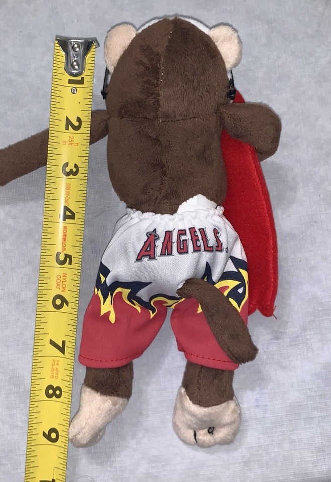 MLB Anaheim Los Angeles Angels Rally Monkey w/ Surfboard Surf Plush ...