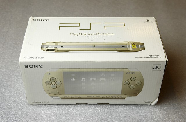 Sony PSP 1000 Launch Edition Gold Champagne Handheld System for sale ...