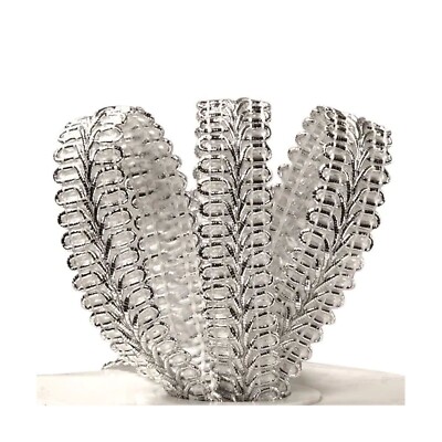 Silver Gimp | Metallic Silver Gimp Braid Trim - 5/8in. x 10 Yds ...