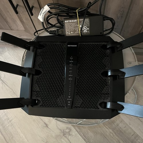 NETGEAR Nighthawk X6 AC3200 Tri-Band Wi-Fi Router Model R8000 | eBay