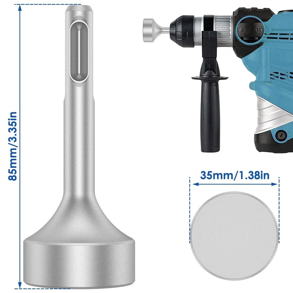 SDS Plus Ground Rod Driver for All SDS Plus Hammer Drills Steel, Heavy ...