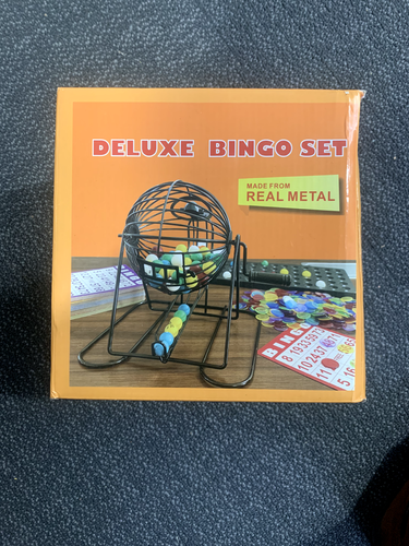 Deluxe Metal Bingo Cage Set With Automatic Random Ball Selector | eBay