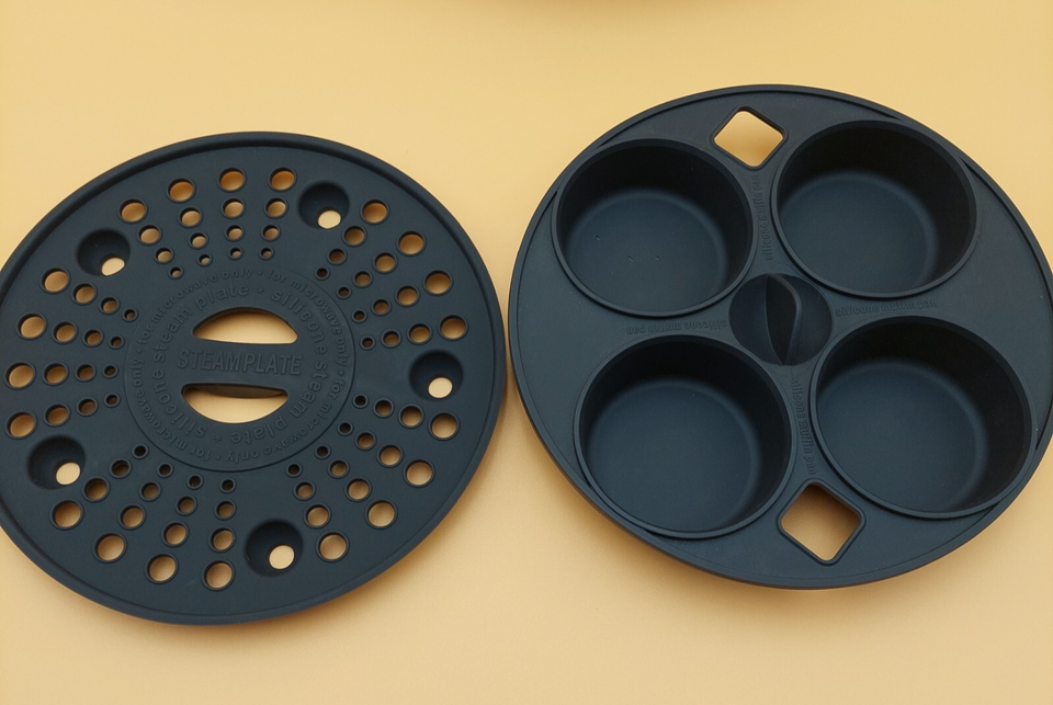 Range Mate Professional Microwave Cookware Grill Steam Pan Purple No ...