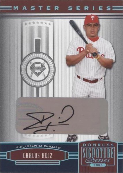 2005 Donruss Signature Series - Platinum Autographs Master Series #106 ...
