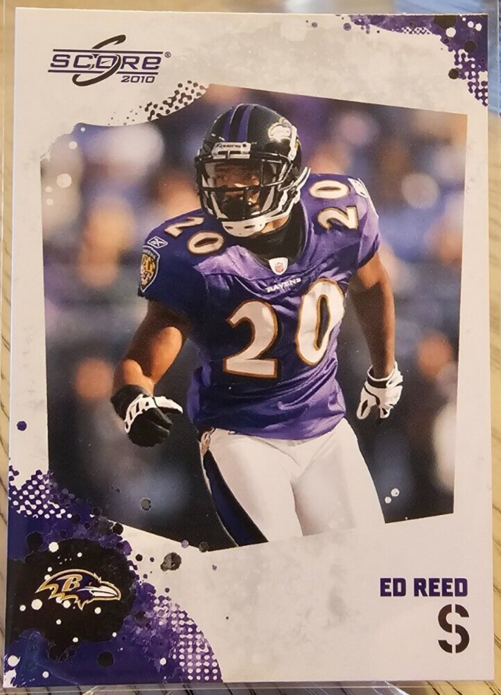 2010 Score Ed Reed #20 Baltimore Ravens | eBay