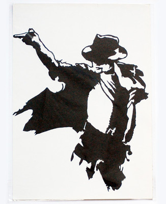 Limited Edition Handmade Michael Jackson Paper Cutting Art ...