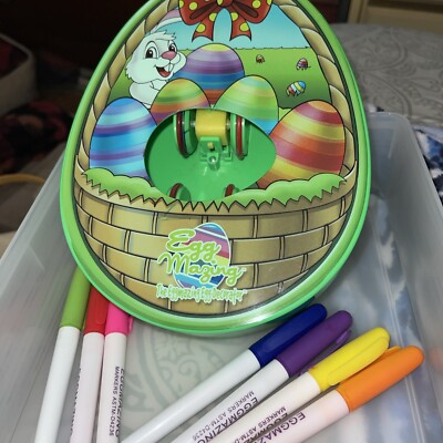 The EggMazing Easter Egg Mini Decorator Kit Arts & Crafts Spinner Set 6 ...