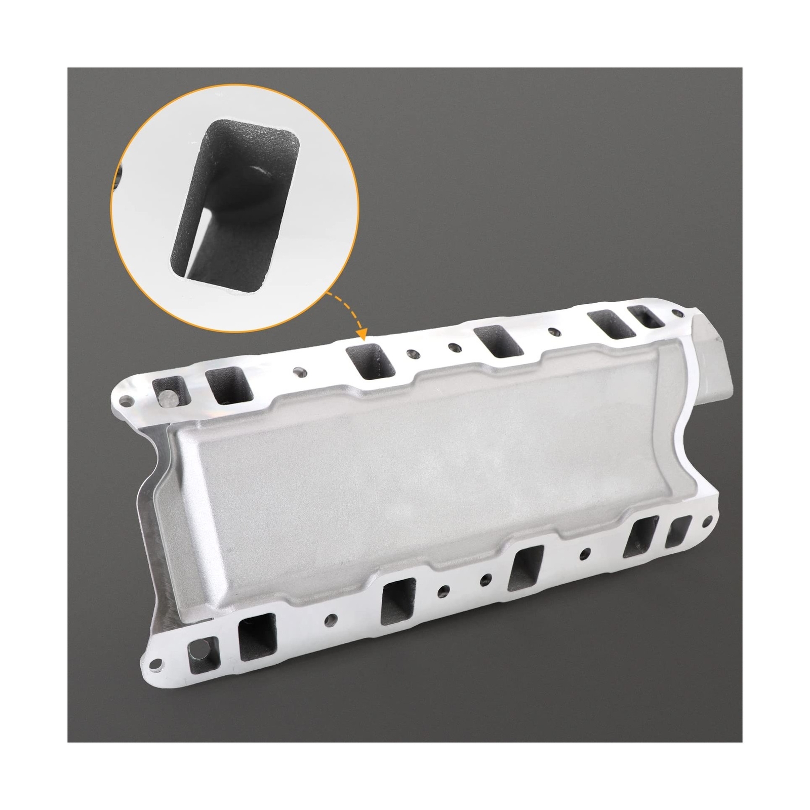 Dokili Intake Manifold Single Plane High Rise SBF for Ford 302 5.0L ...