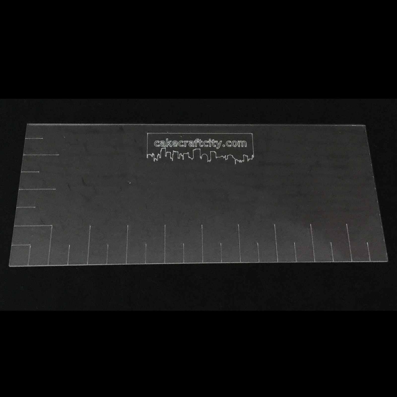 Round Square Ganaching Plate Acrylic Ganache Board Disc Cake Decorating ...