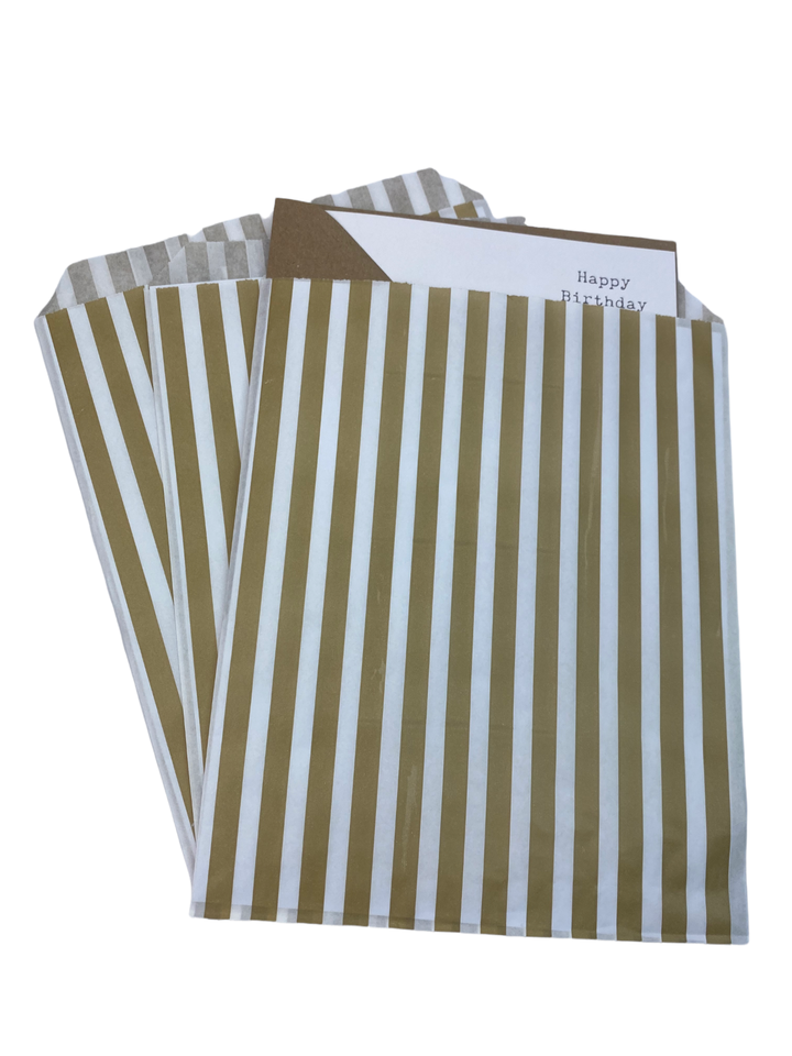 PAPER SWEET BAGS CANDY STRIPE PICK N MIX GIFT PARTY BAGS WEDDING CANDY ...