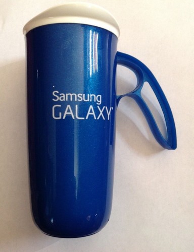 Samsung Galaxy Insulated 6" Coffee Cup Travel Mug Tumbler w/ Handle | eBay