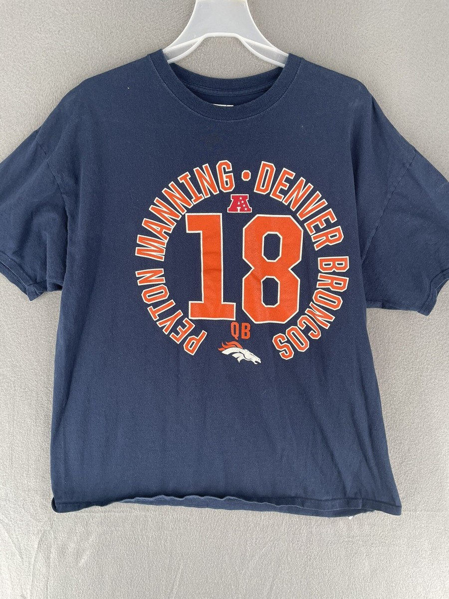 Peyton Bronco Logo Quarterback Peyton Manning Td Game Bronco Jersey