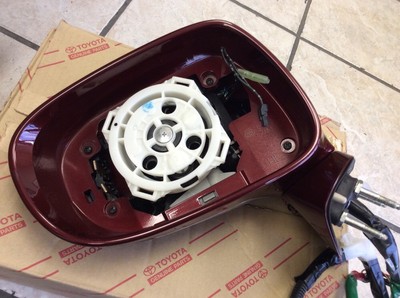 07 08 09 LEXUS LS460 MIRROR OEM LS600H Warranty working LEFT RED 3R7 | eBay
