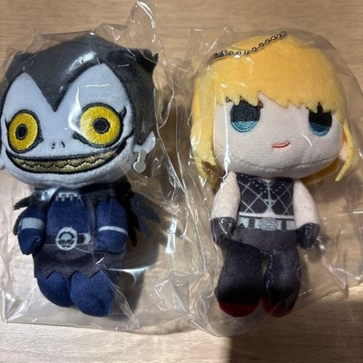 Mello Ryuk Death Note Osuwari Club Mascot Keychain Plush | eBay