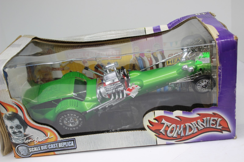 Tom Daniel Tarantula Green Die Cast Car- 1:18 scale Toy Zone #99232 NIB ...