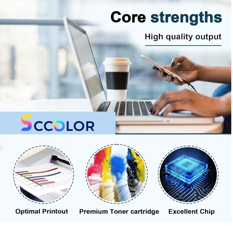 MP C3503 C3003 Toner Cartridge set Replacement for Ricoh 841813 841816 ...