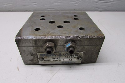 Hydraulic Valves - Vickers Hydraulic Valve - 4