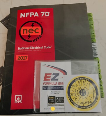 2017 NEC NFPA 70 National Electrical Code Book w/ EZ Tabbed (Pre-tabbed ...