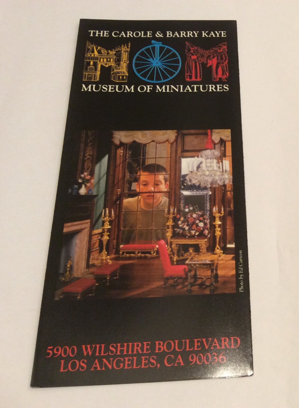 Carole & Barry Kaye Museum of Miniatures 1999 Map Brochure Guide F4 | eBay