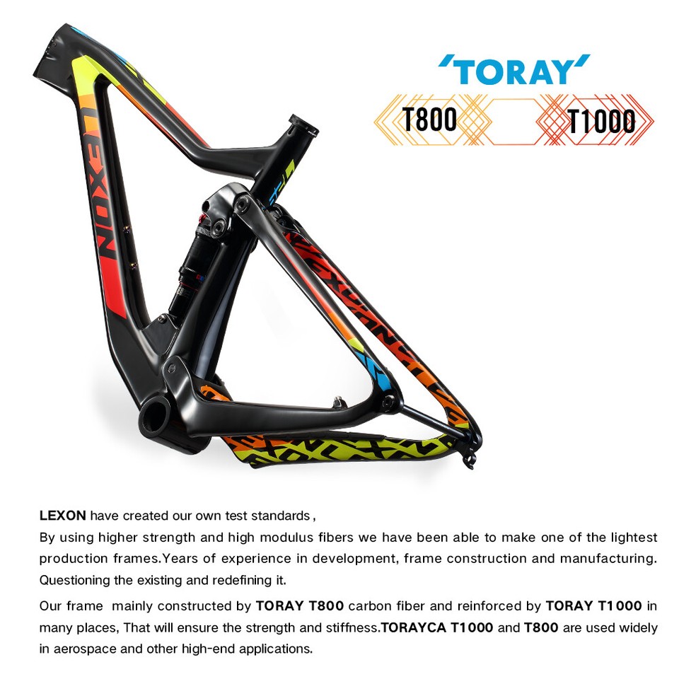 27.5in/29in Carbon MTB Frame Boost 148mm XC Bicycle Trial Suspension ...