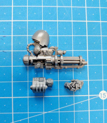 Terminators Bits Assault Cannon + bullet casing Leviathan Space Marines ...