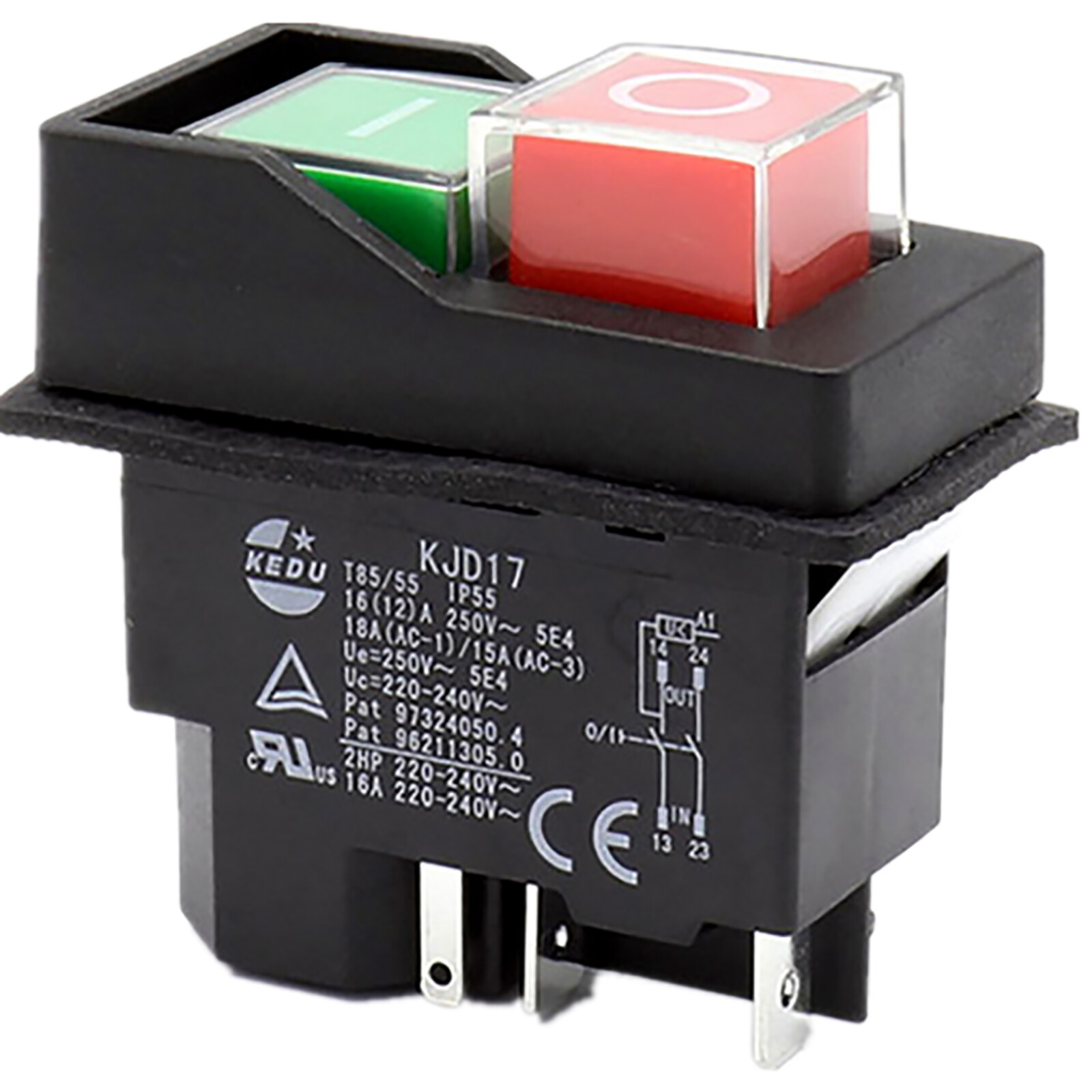 4-Pin/5-Pin Electromagnetic Switch Button For KEDU KJD17F/16 KLD-28A Meat Planer | eBay