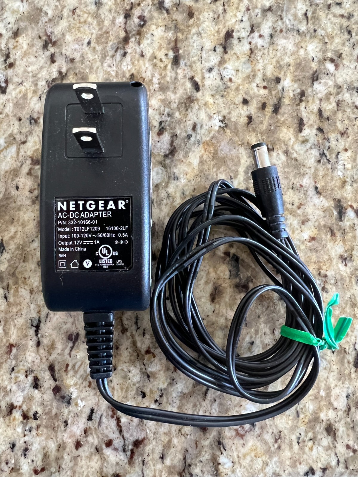 NETGEAR 332-10166-01 AC DC Adapter T012LF1209 Power Supply 16100-2LF ...