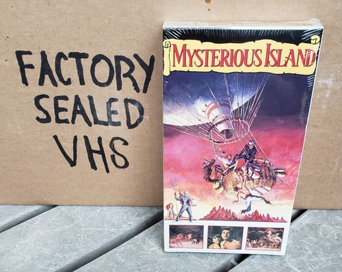 Mysterious Island (1961) New Sealed VHS Vintage Columbia/Tri-Star Video ...