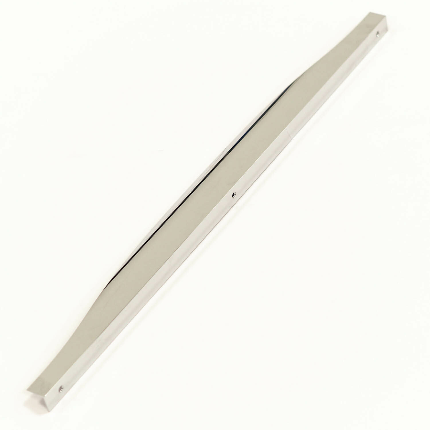 Chrome Kitchen Trim Handle Polished 596mm 796mm Edge Mount Profile Trim ...