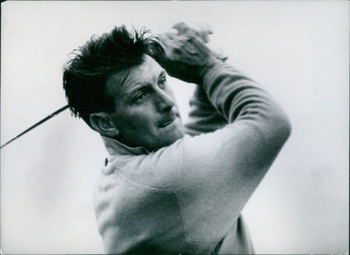 British golfer George Will representing Scotlan... - Vintage Photograph ...