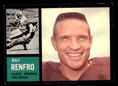 1962 Topps Football #27 Ray Renfro EX *e1 | eBay