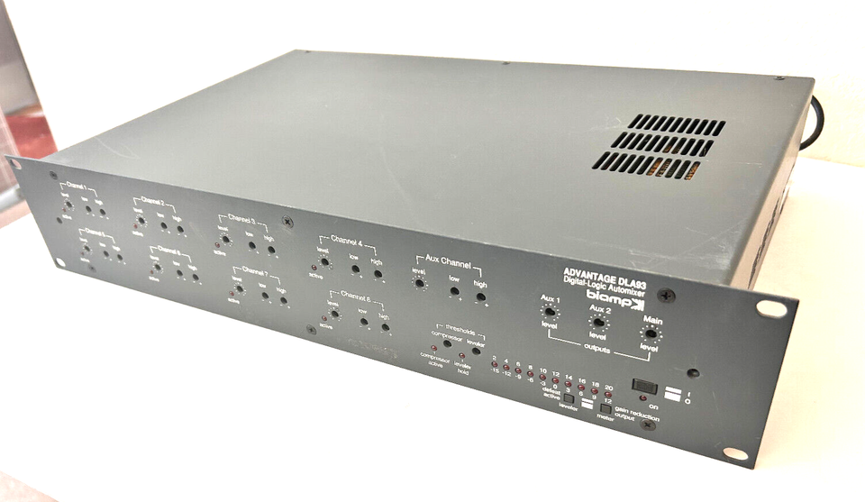 Biamp Advantage DLA93 Digital-Logic Automixer Audio Mixer - tested work ...