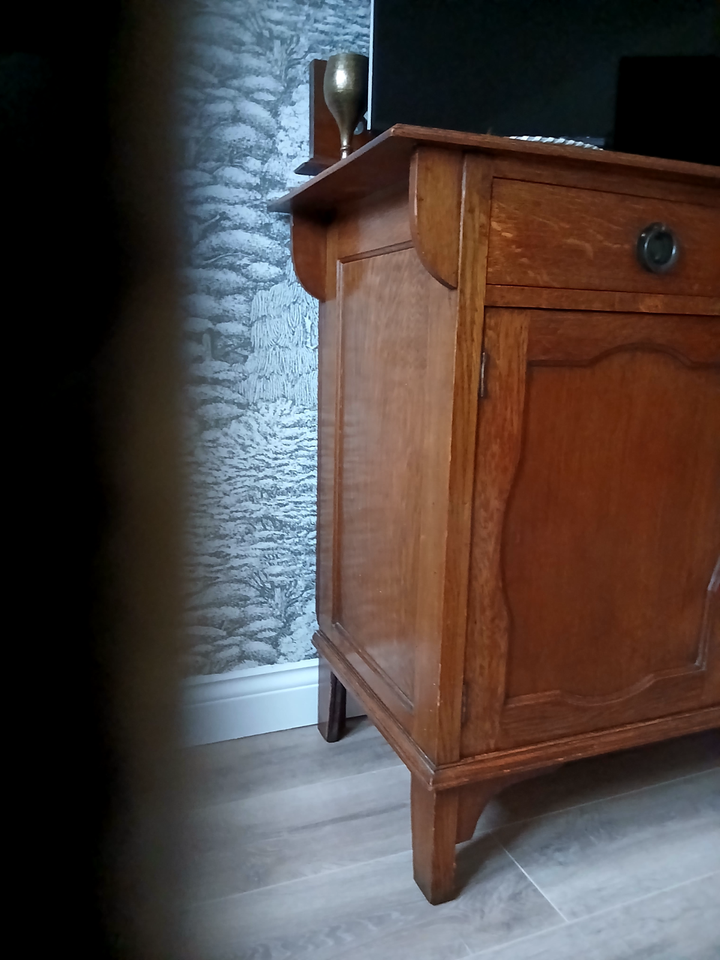 Antique Oak Sideboard/Dresser. Nice mid oak colour. | eBay UK