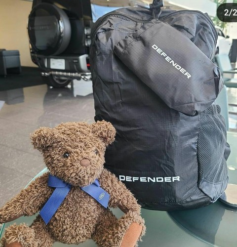 Land Rover Defender Packable Backpack Foldable black novelty from japan ...