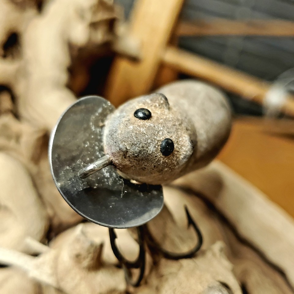 Heddon Meadow Mouse Vtg Fishing Lure Antique Must Have Collect Good ...