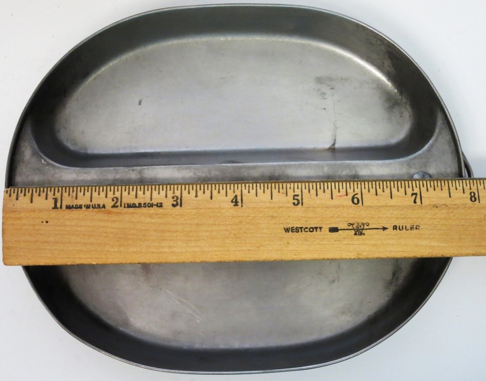 USGI 1965 Mess Kit S/L MFG. Surplus US Army Stainless Steel Vietnam War ...