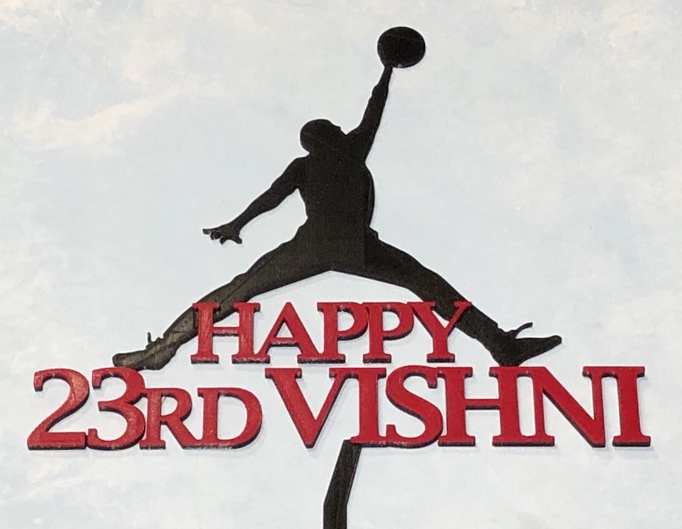 Air Jordan Jumpman Custom Cake Topper Jumpman Logo Cake Topper | eBay
