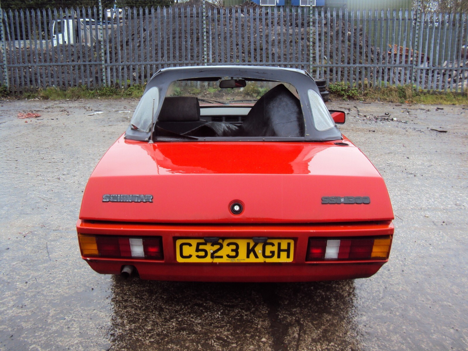 1986 Reliant Scimitar SS1 1.3 Petrol PARTS / SPARES Bare Chassis with ...