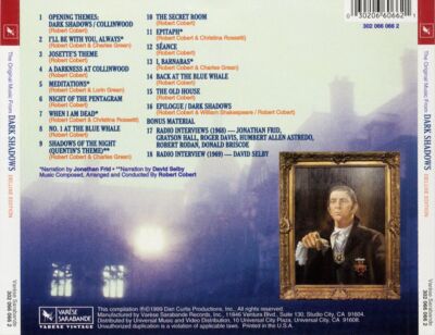 ORIGINAL SOUNDTRACK - DARK SHADOWS NEW CD 30206606621| eBay